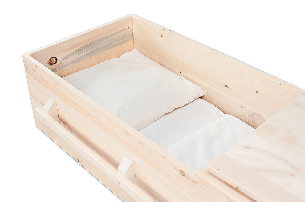 Simple Pine Box Casket – Northwoods Casket Company