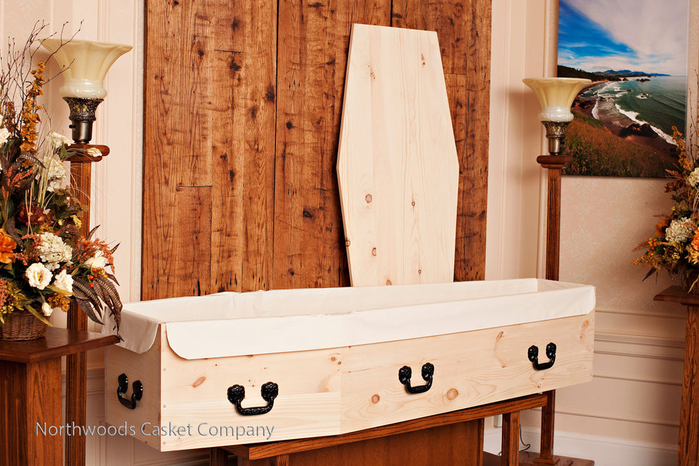 Pine Coffin, Toe Pincher – Northwoods Casket Company