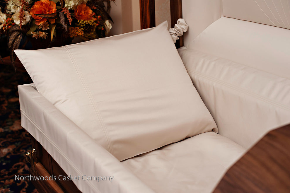 Walnut Panel Casket with Swingbar Handles – Northwoods Casket Company